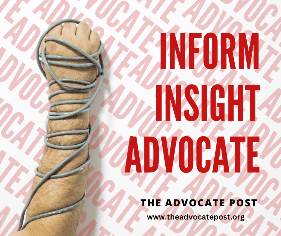 Work with us - Contact us - The Advocate Post